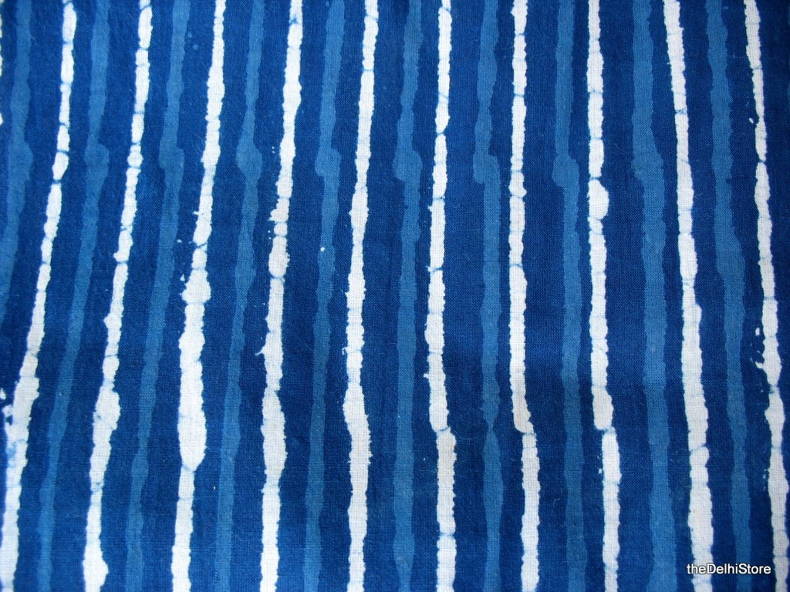 Cotton Stripes Fabric Indigo Fabric Natural Dye Mud Cloth - Etsy