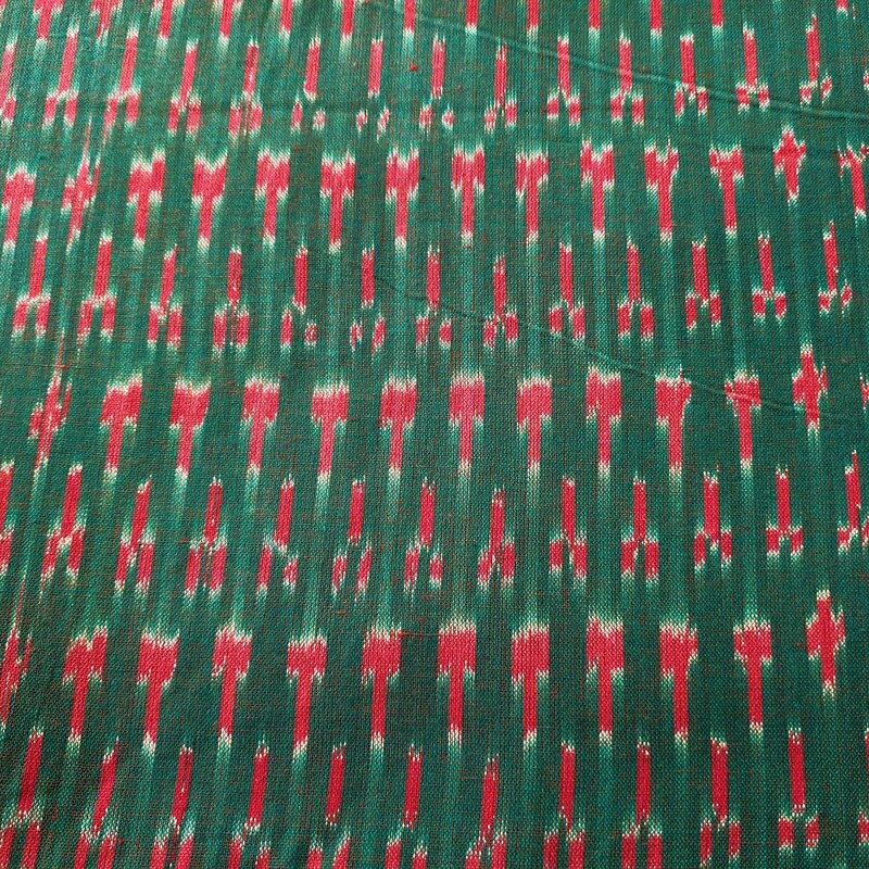 Red Ikat Fabric - Etsy