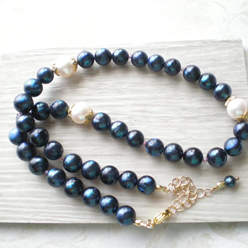 Blue Pearls - Etsy