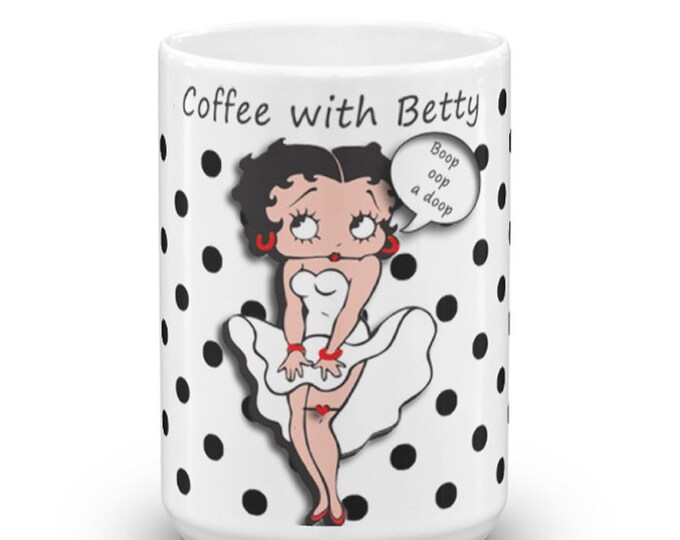 Betty Boop Coffee Mug|boop Coffee Mug|comic Coffee Mugs|betty Boop ...