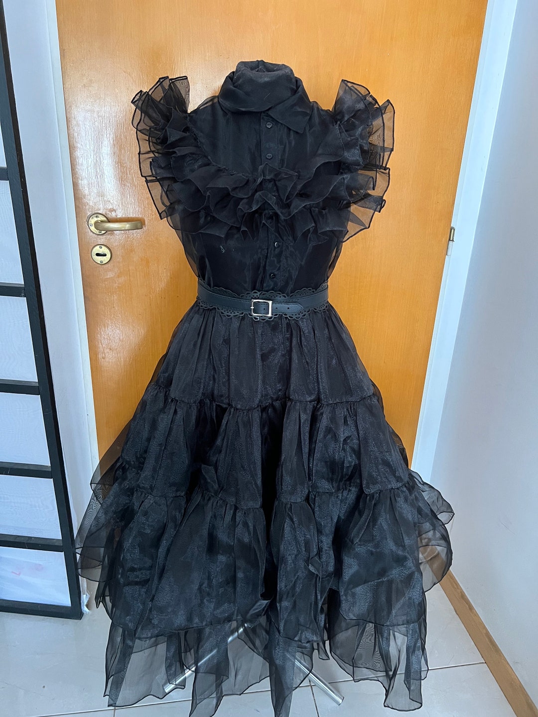 Wednesday Addams Raven Dress Cosplay Custom Made Prom - Etsy