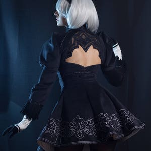 2b Nier Automata Cosplay Custom Made Costume Dress - Etsy