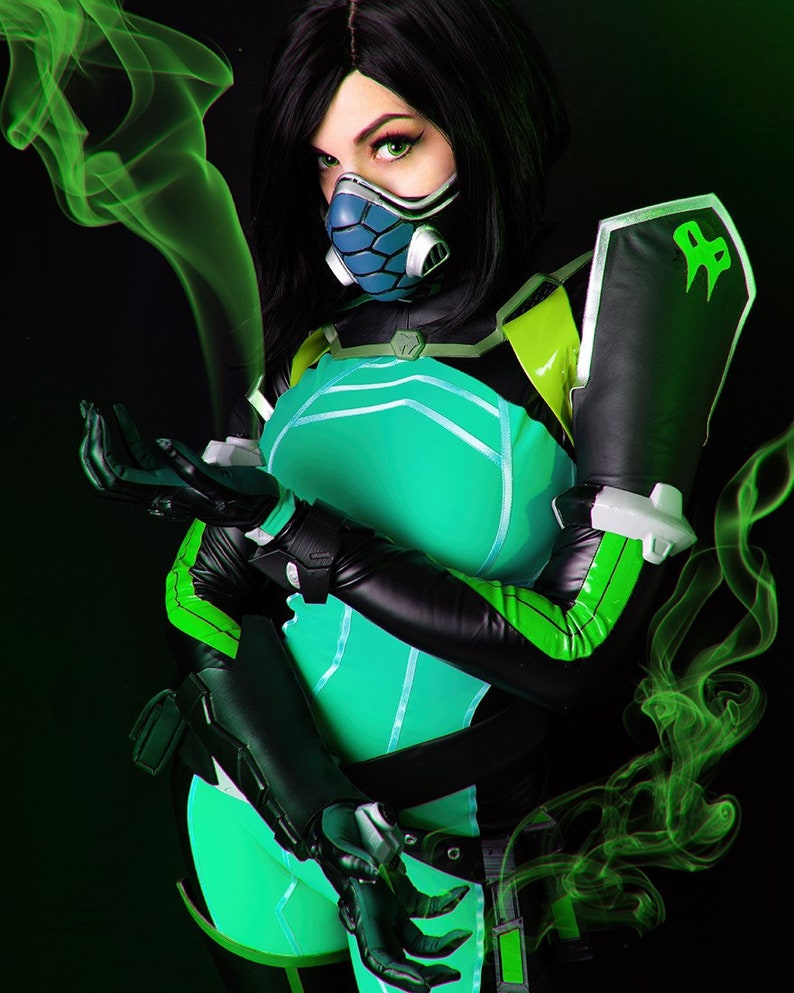 Viper Valorant cosplay costume custom made | Etsy