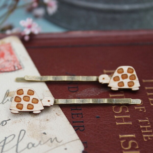 Wooden Turtle Hair - Etsy