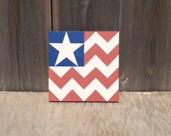 Barn quilt flag | Etsy