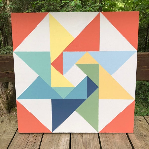 Barn Quilt 2x2 - Etsy