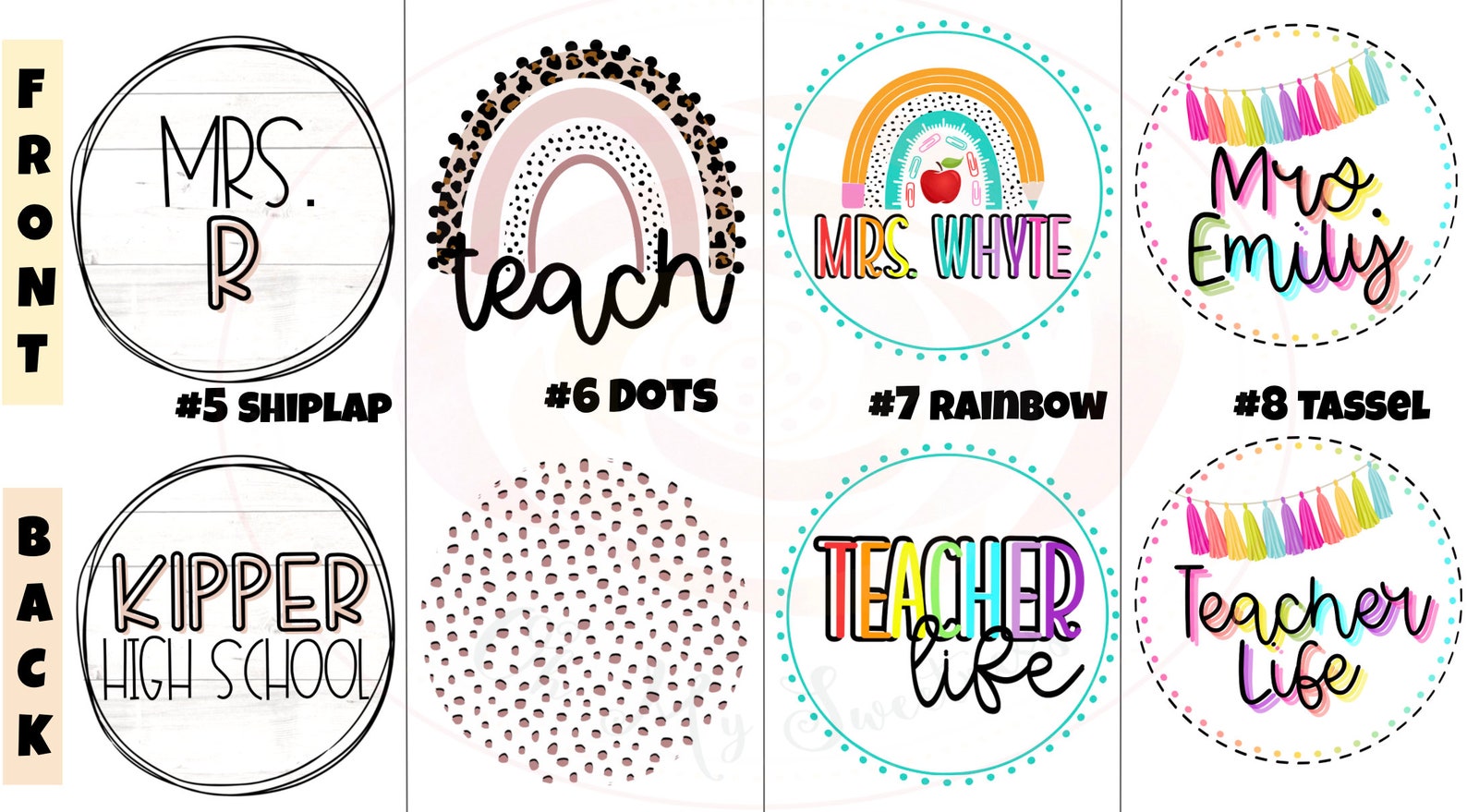 Teacher Lanyard Teacher Gift Custom Badge Lanyard - Etsy