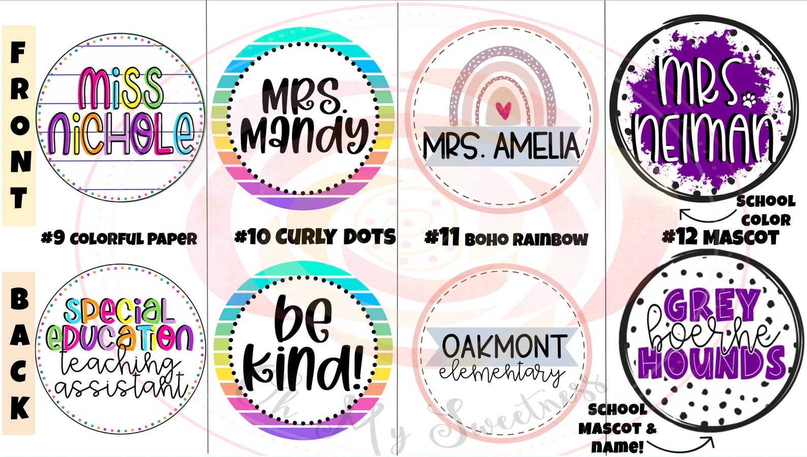 Teacher Lanyard, Teacher Gift, Custom Badge Lanyard, Personalized ...