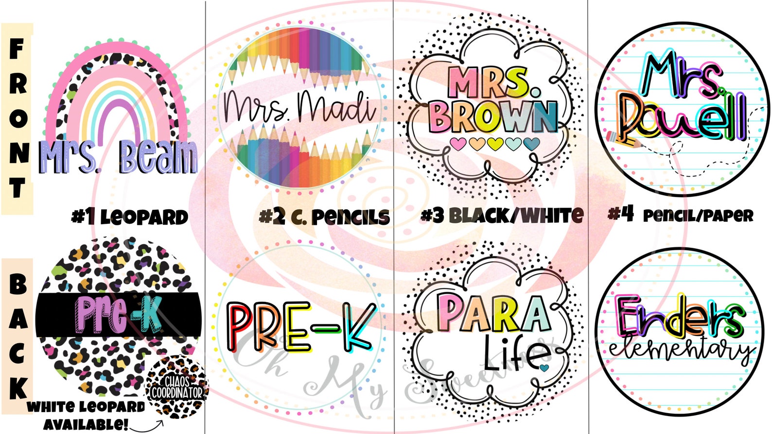 Teacher Lanyard, Teacher Gift, Custom Badge Lanyard, Personalized ...