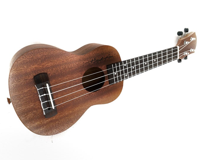 Custom Engraved Wooden Ukulele, Handmade Uke, Personalized Musical ...
