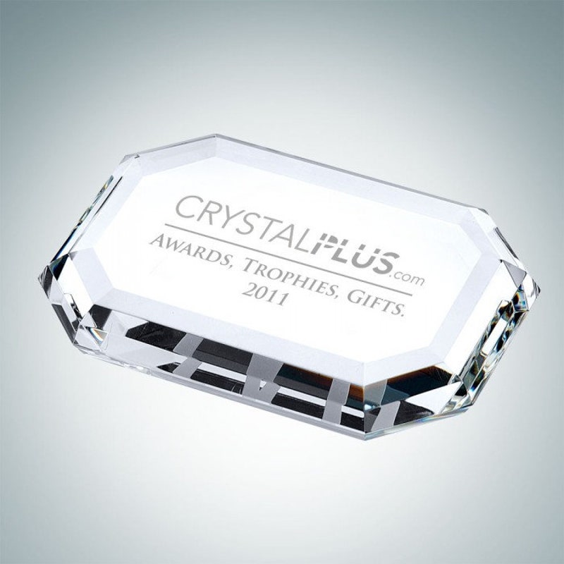 Crystal Paperweight - Etsy