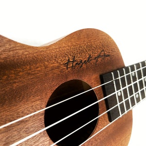 Custom Engraved Wooden Ukulele Handmade Uke Personalized - Etsy