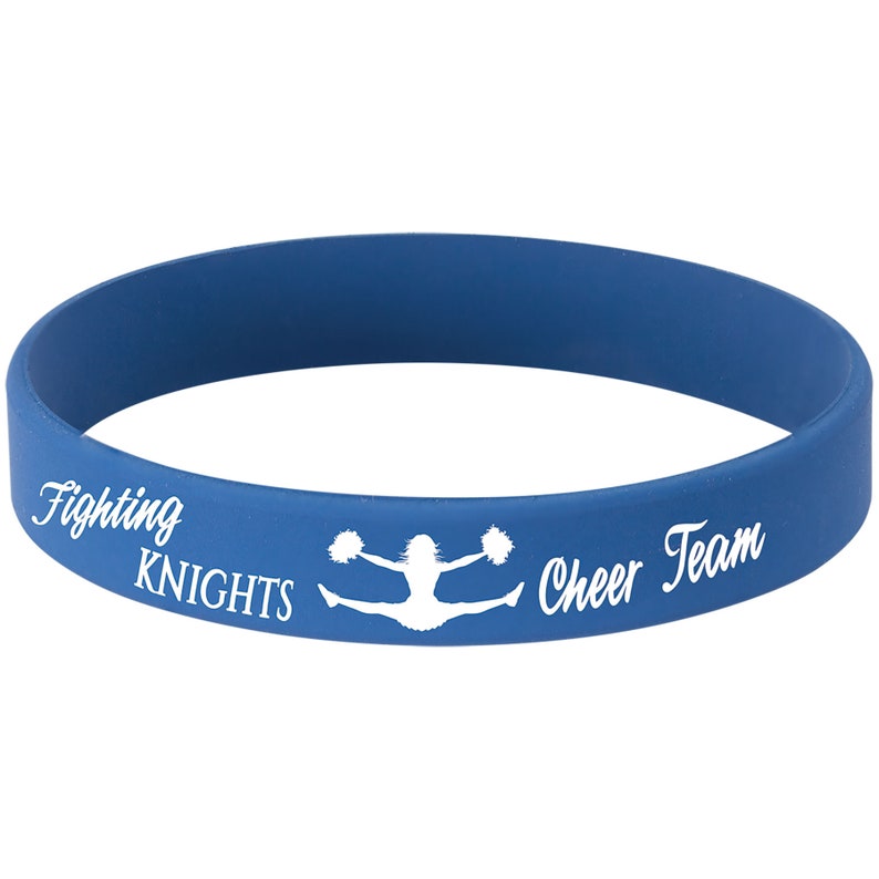 Custom Engraved Silicone Bracelet Cause Support - Etsy