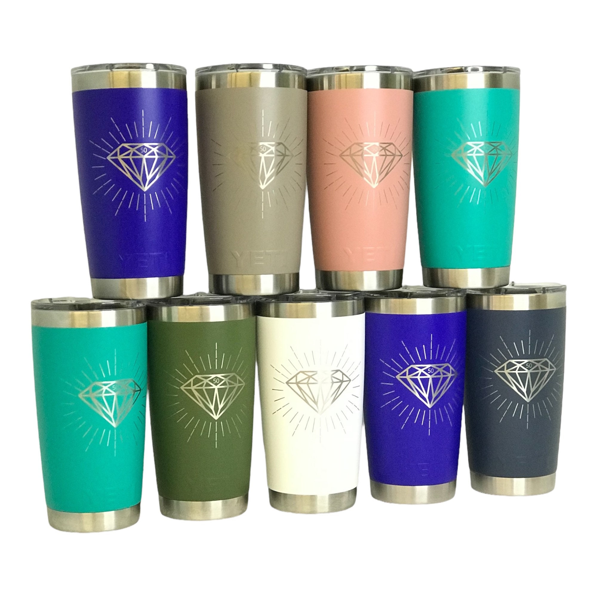 Vaso YETI grabado personalizado de 20 oz vaso sellado al - Etsy México