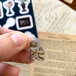 The Natural History Museum Clear Vinyl Sticker Sheet, Dark Academia ...