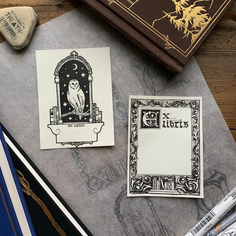 Bookplates - Etsy