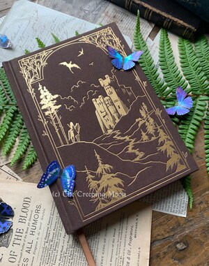 Victorian Style Journal Elegant Hardcover Vintage Inspired Notebook - Etsy