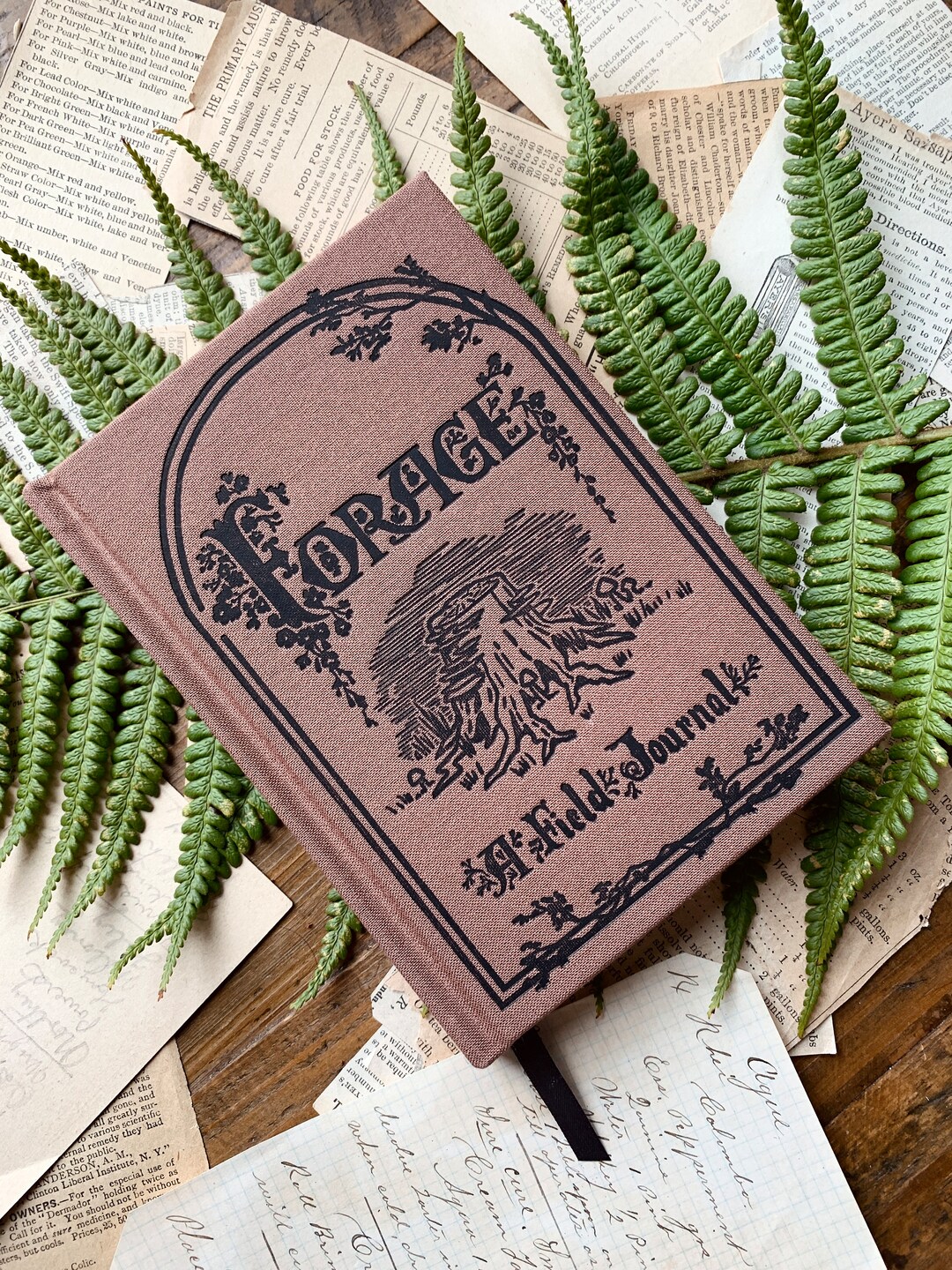 Discontinuing** BROWN Foraging A6 Field Journal, Foraging Journal ...