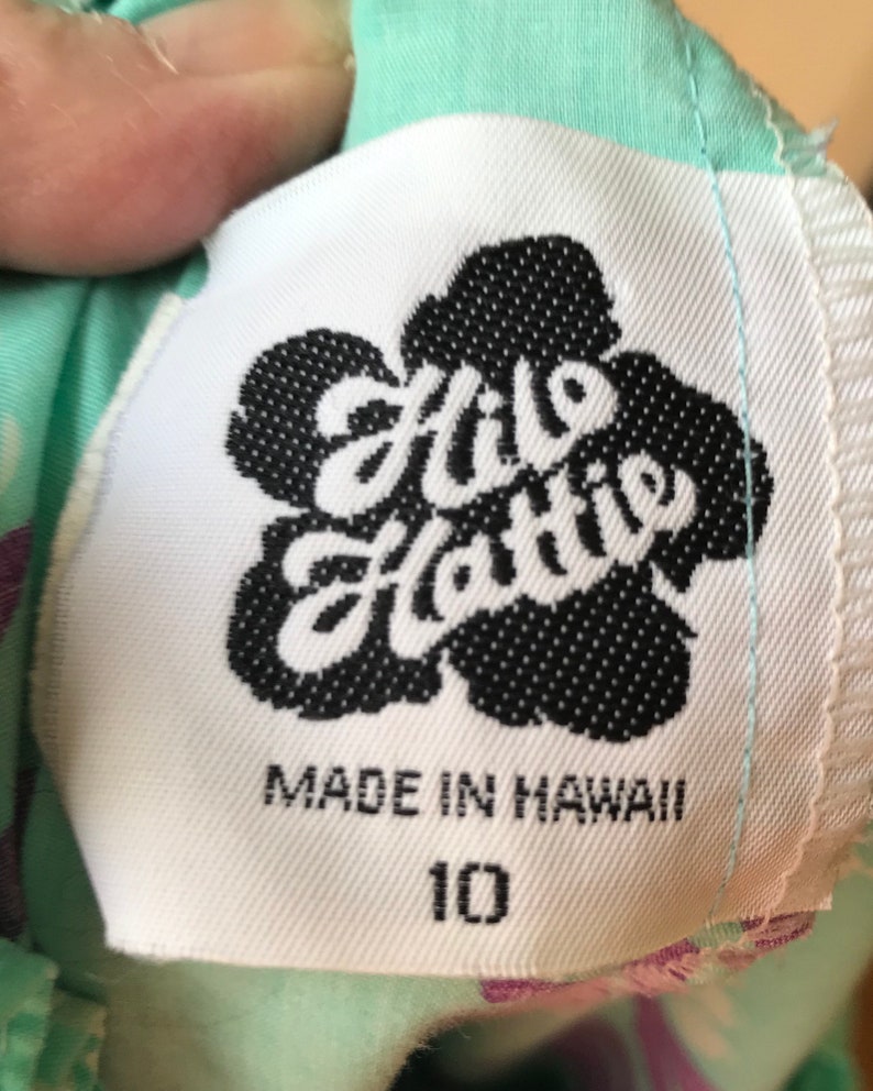 Vintage Hawaiian Hilo Hatties Muumuu Size Medium 10 Etsy