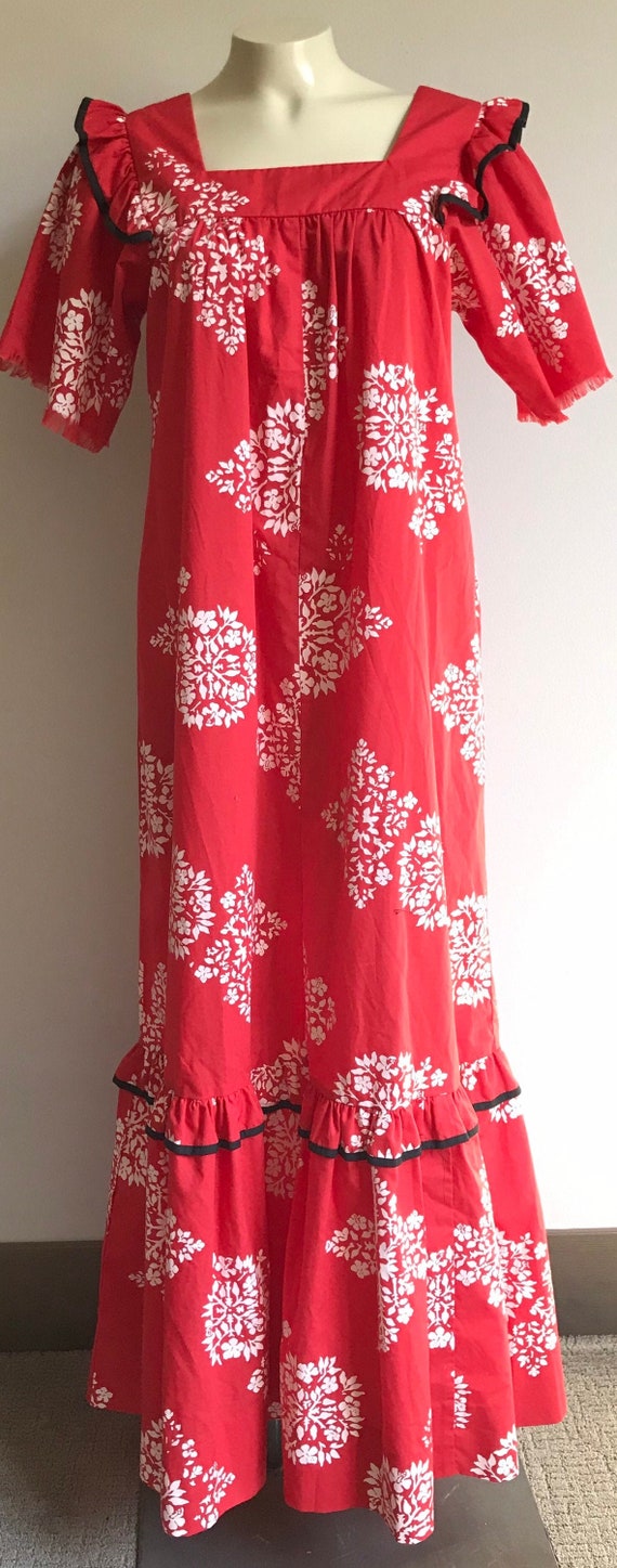 Vintage Hawaiian Muu muu Size Small | Etsy