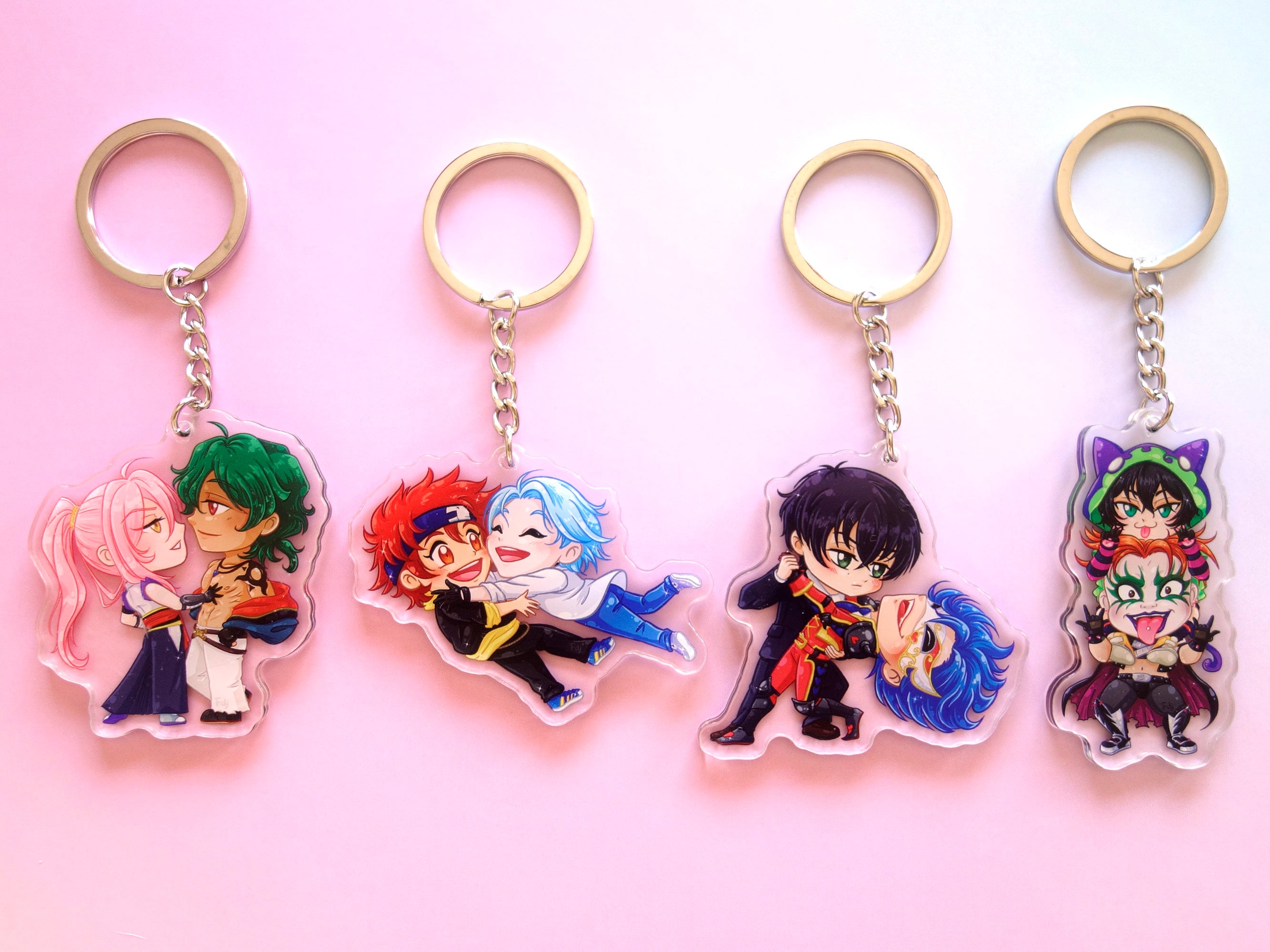 Keychains SK8 the Infinity Reki Langa Cherry Blossom Joe Adam Tadashi ...