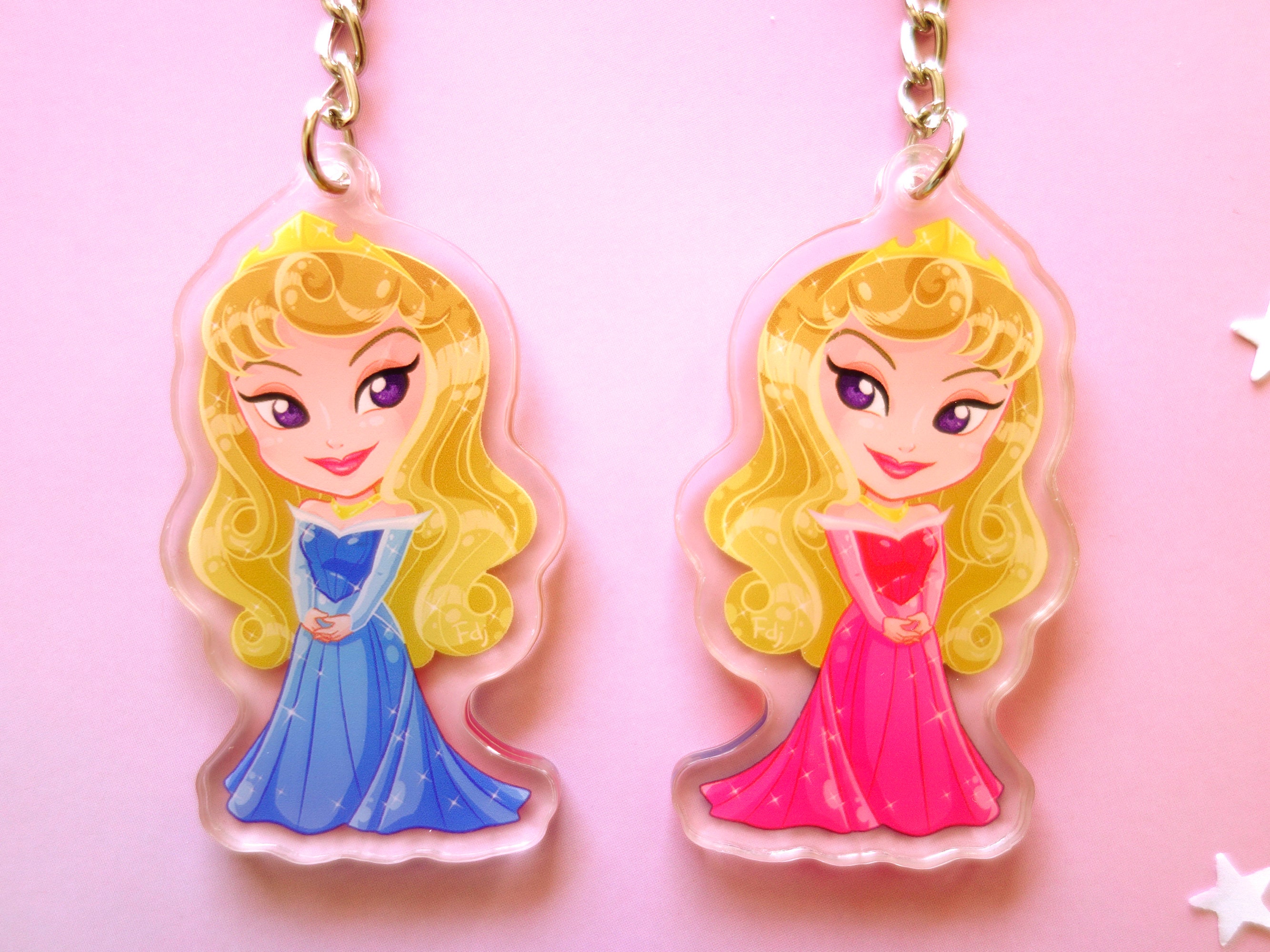Keychains Disney Princesses & Heroines | Etsy