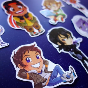 Stickers Voltron Legendary Defender Cute Gifts Stationery Shiro Keith ...