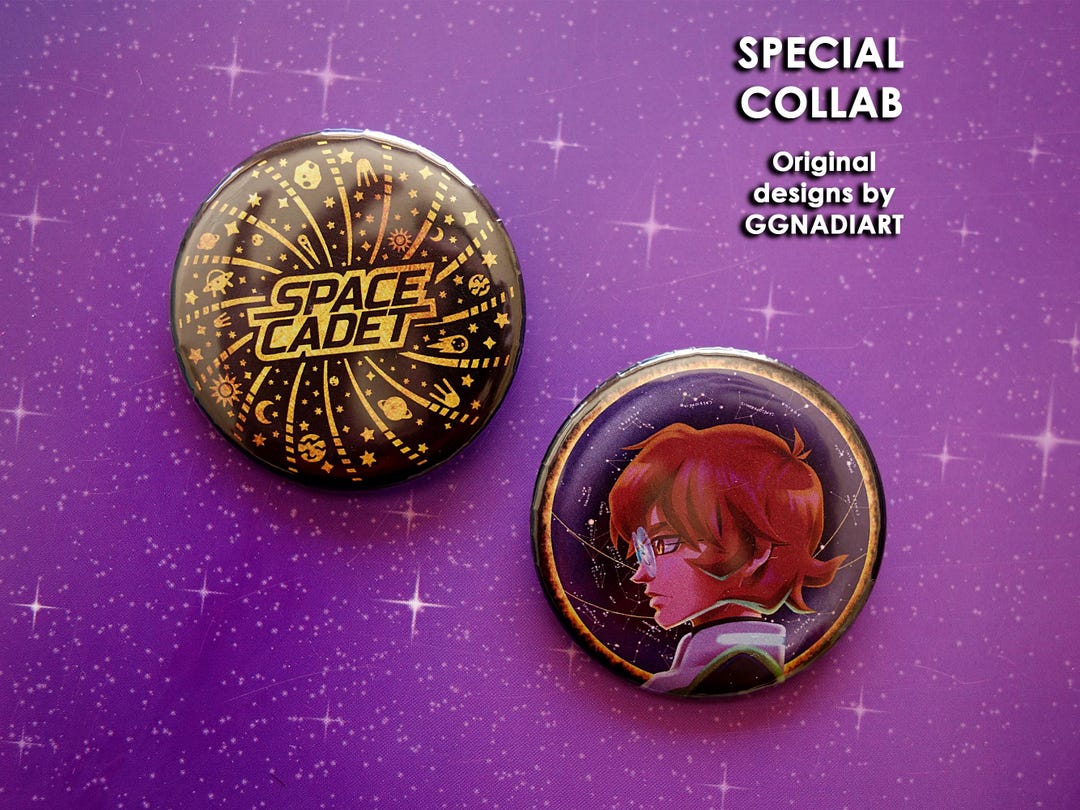 Button Badges Voltron Legendary Defender Cute Gifts Pidge Space Cadet ...