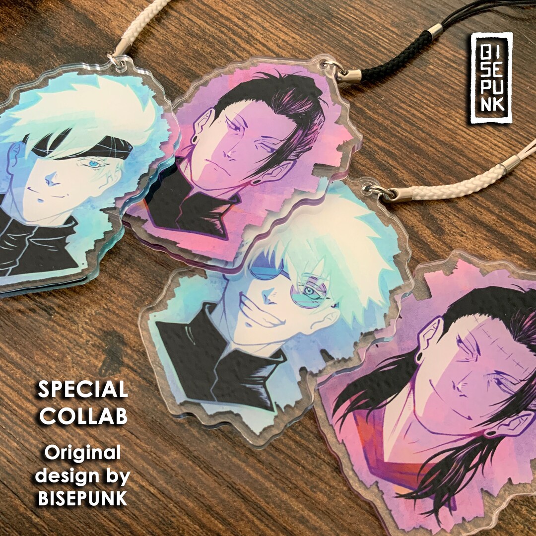 Keychains Jujutsu Kaisen Satoru Gojo Suguru Geto Satosugu Kenjaku ...