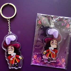 Keychains Disney Villains Acrylic Charms Cute Gifts Evil Queen ...