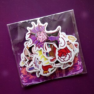 Ministickers Set Disney Villains Cute Mini Journal Decor Stationery ...