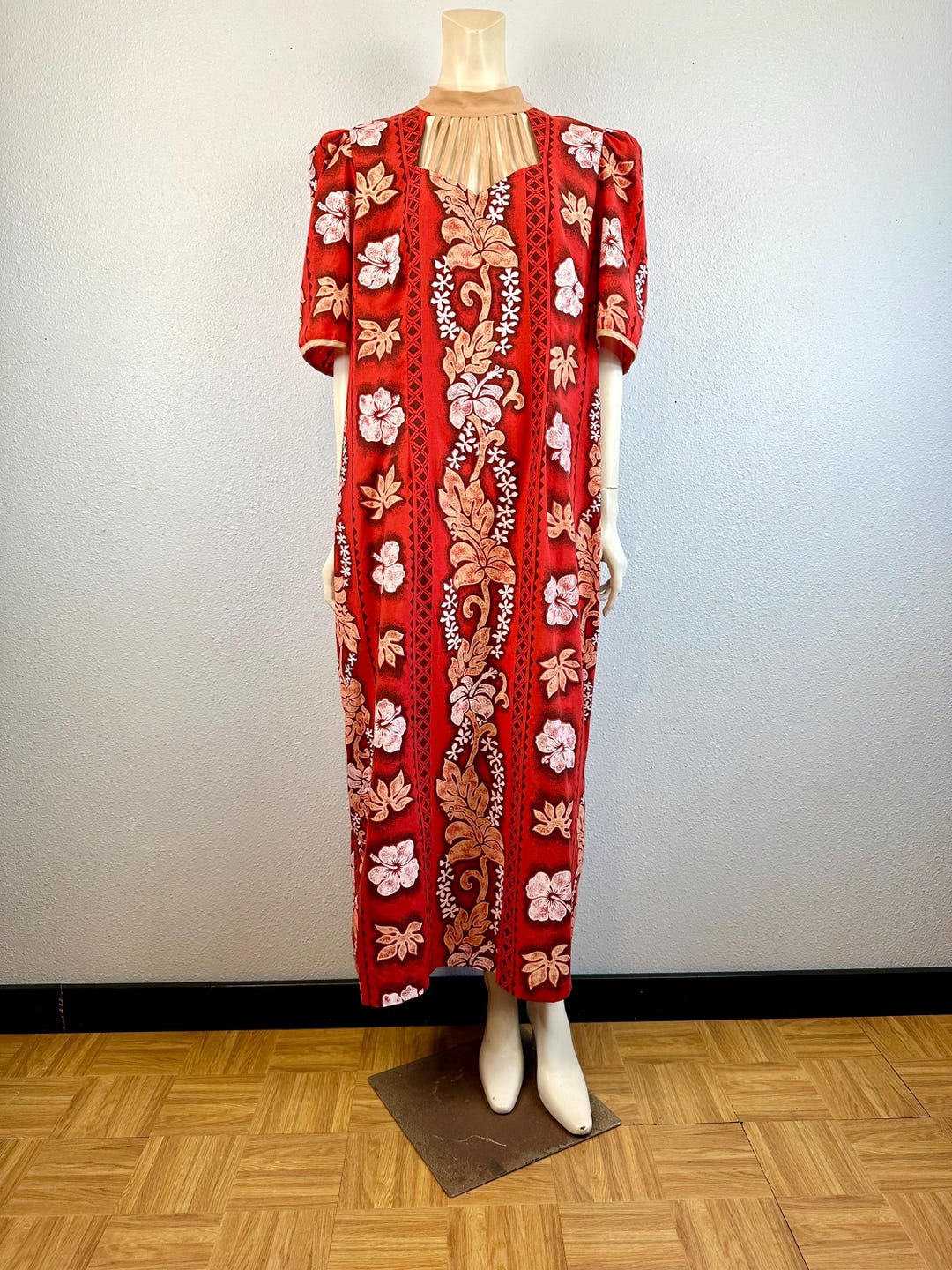 Beautiful Authentic Made in Hawaii Long Muumuu, Size X-large/1 X-large ...