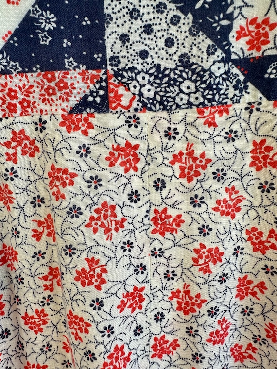 70's Beautiful Vintage Boho Chic Dress, 100% Cotton, … - Gem