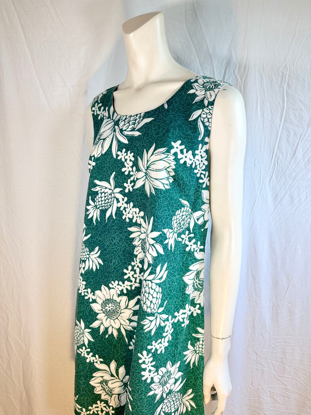 Sweet Y2K Hawaiian Print Dress Medium - Etsy