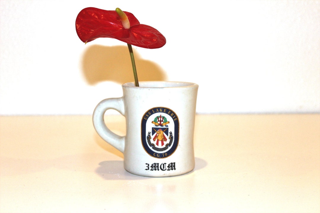 Vintage USS Lake Erie Mug Mil-Art Chine - Etsy France