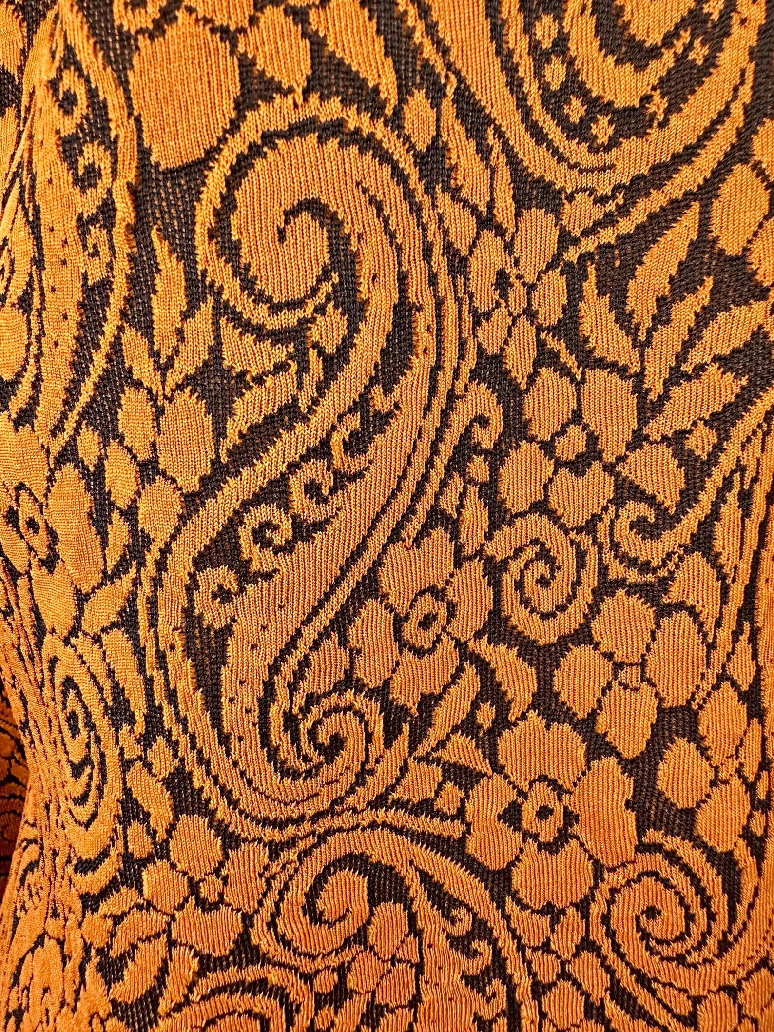 Vintage 70's Paisley Print Shift Dress, Size Large - Etsy