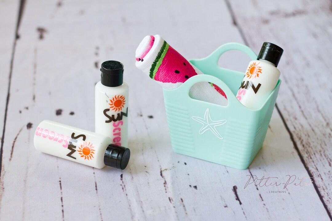 Mini Fake Sunscreen Bottle - Toy Prop for Summer Babies - Studio Summer ...