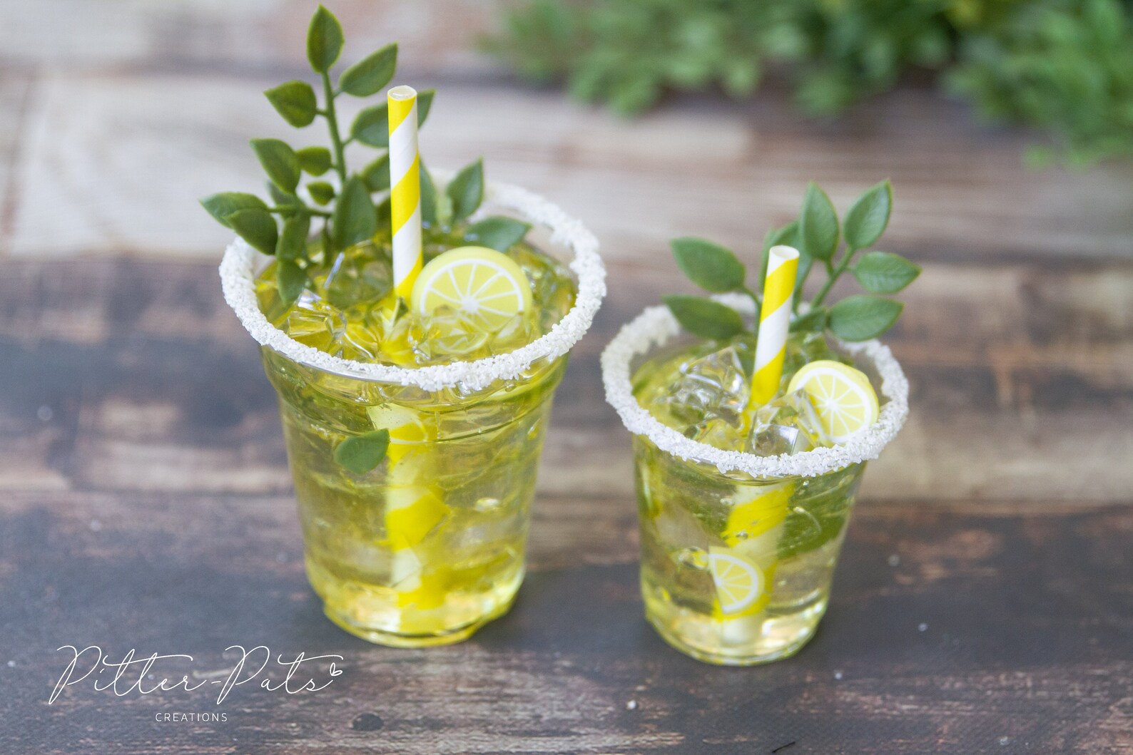 Faux Iced Lemonade Drink - Photography Prop for Babies, Infants, Sitter ...