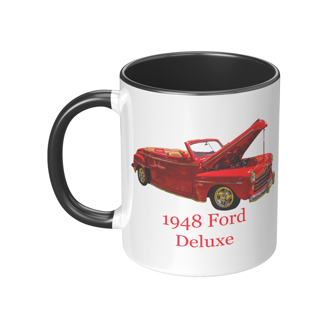 1948 Ford Convertible, 11 Oz Ceramic Mug, Ford Lovers Mug, Classic Car ...