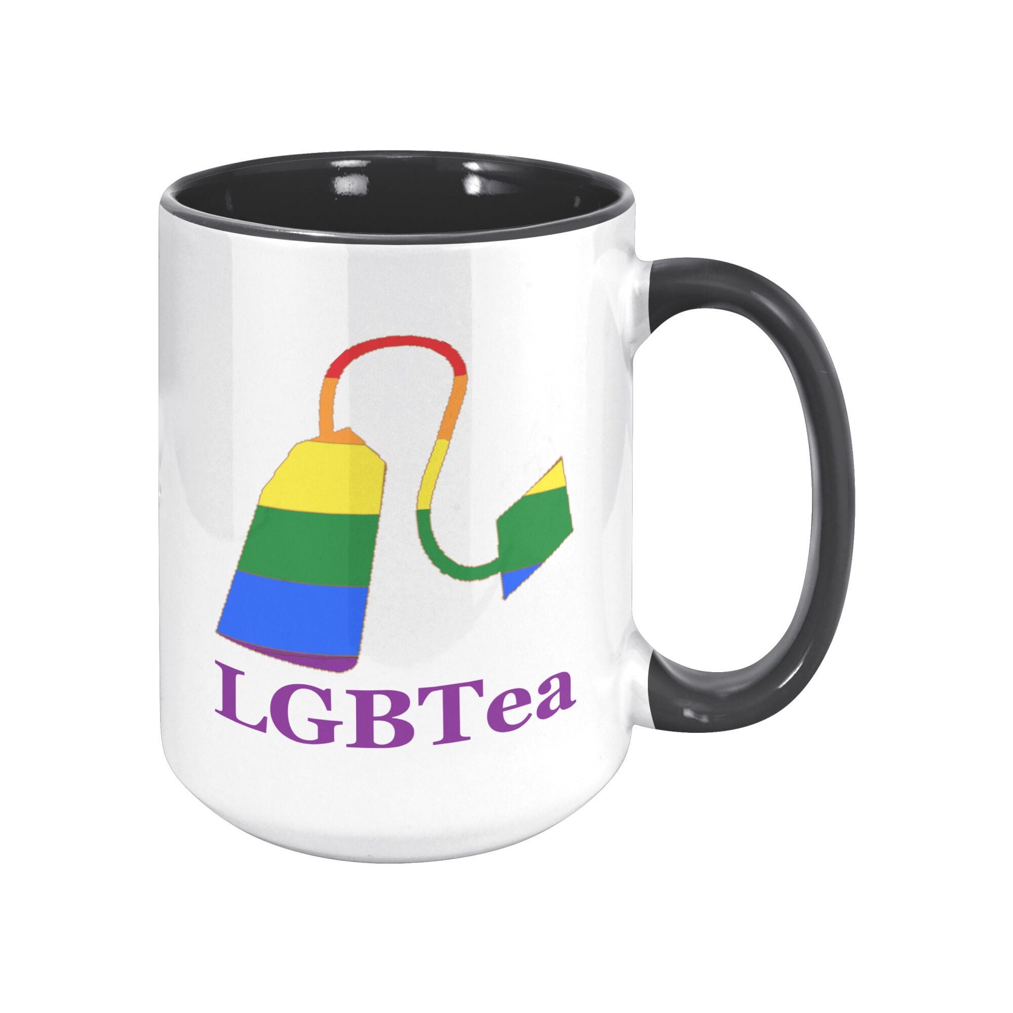 Lgbtea 15 Oz Ceramic Mug Lgbt Pride Mug Coffee Mug To Etsy