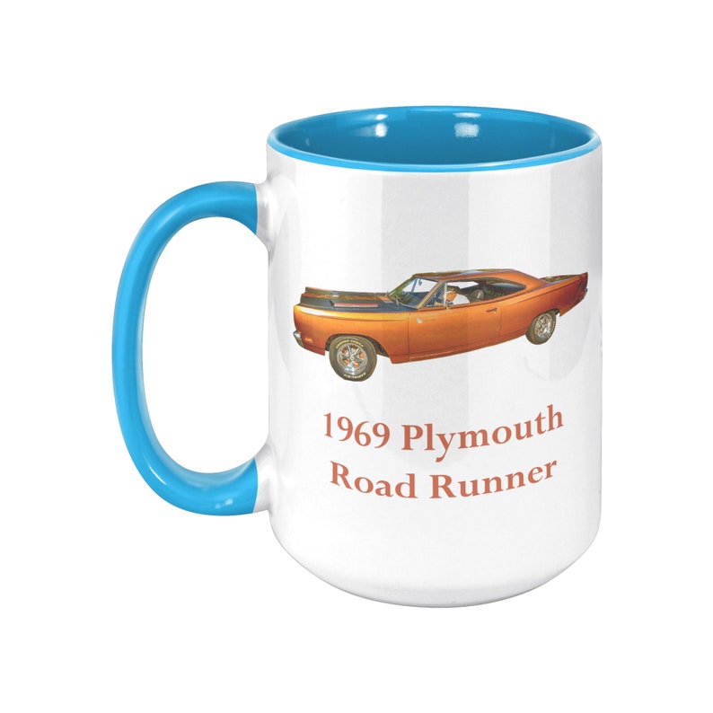 1969 Plymouth Road Runner, 15 Oz Mug, I'm Not Old I'm Classic Mug, Beep ...