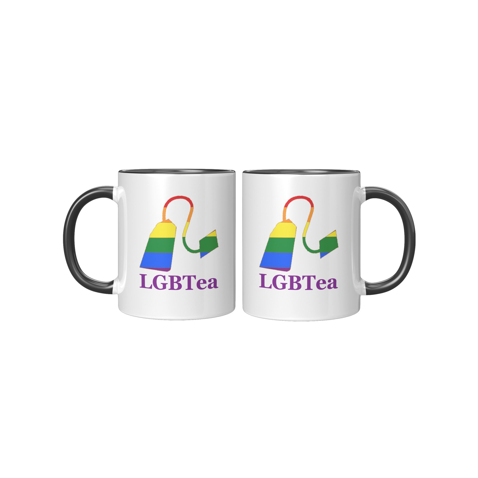 LGBTea 11 oz Ceramic Mug Celebrate Pride All Year Long LGBT | Etsy