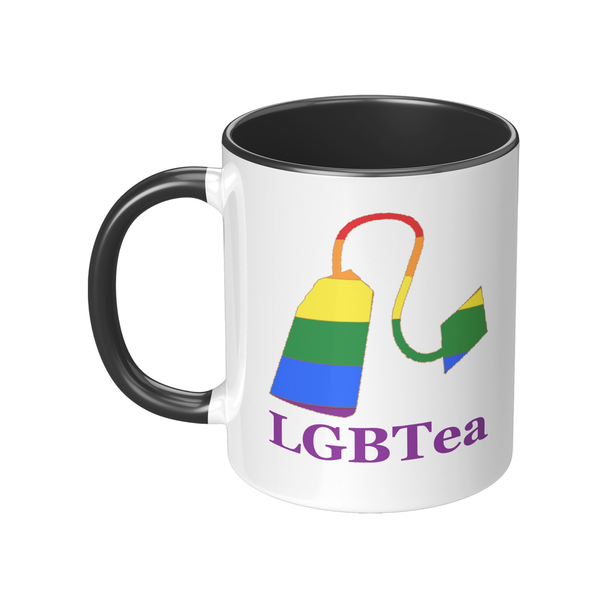 Lgbtea 11 Oz Ceramic Mug Celebrate Pride All Year Long Lgbt Etsy Uk