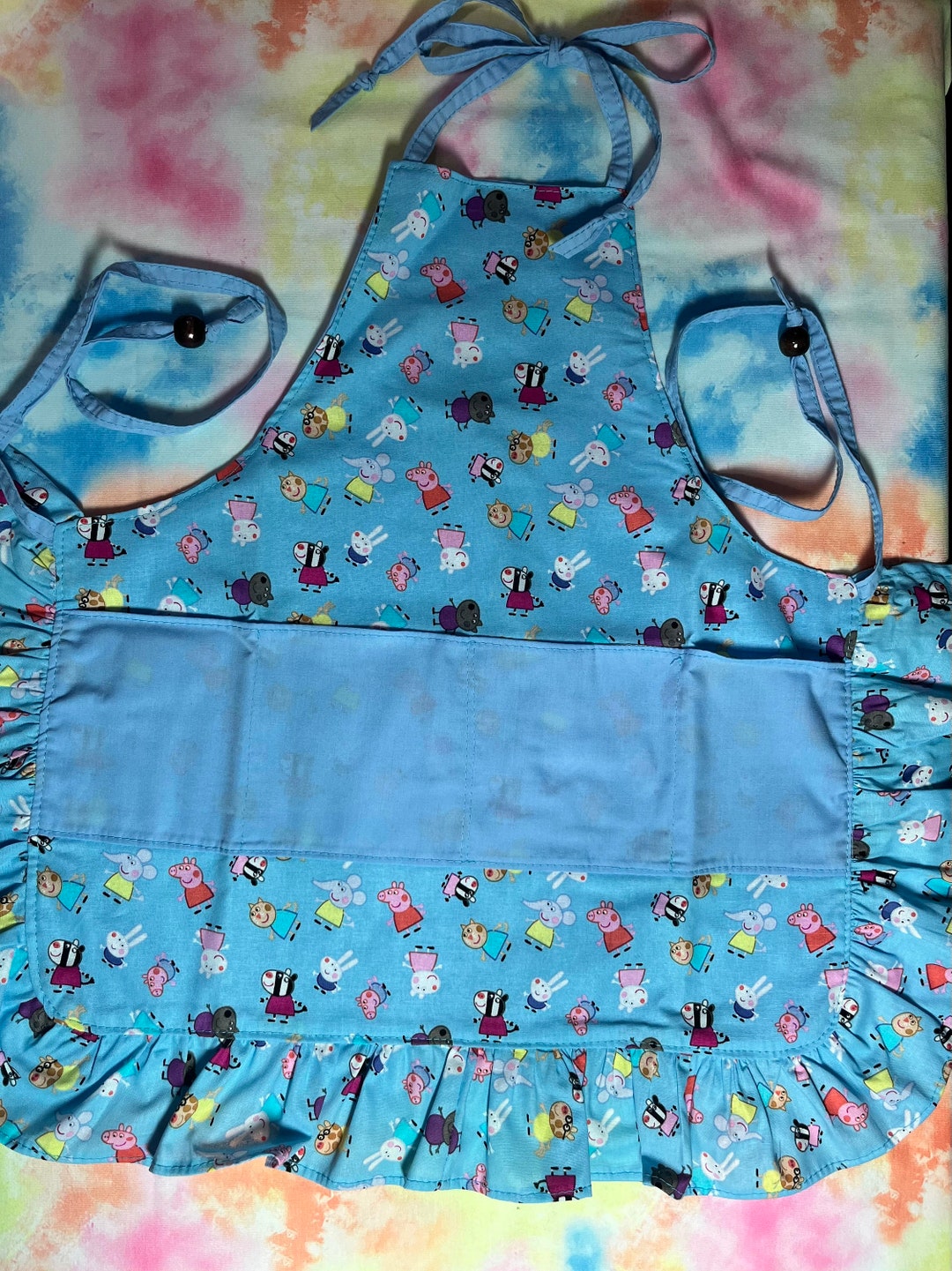 Kids Apron Size 3t-5t Peppie Pig One of A Kind - Etsy