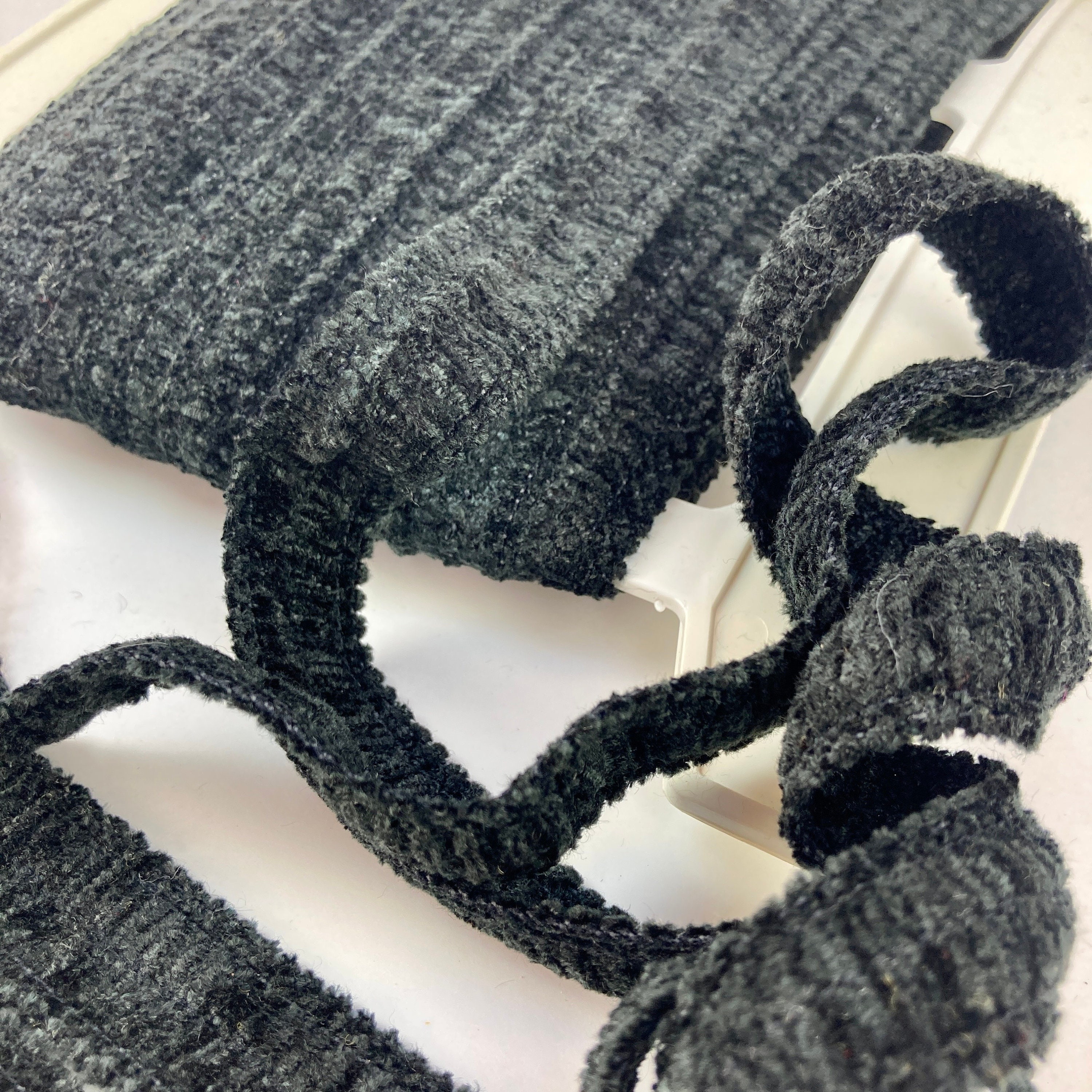 Black Velvet Trim by Yard 3/4 2cm Vintage Trimming Sewing Supply ...