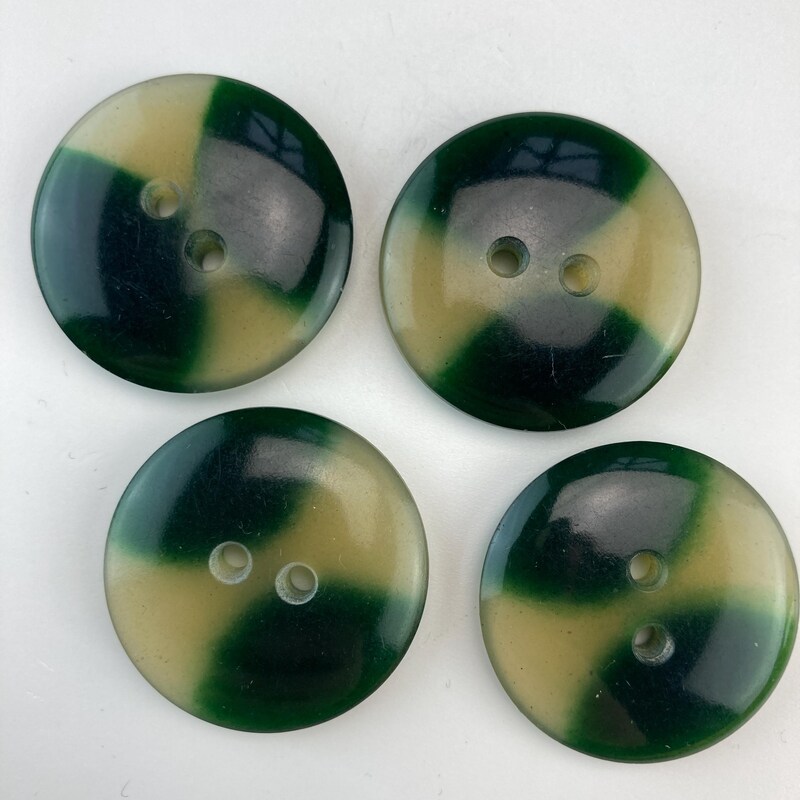 Green Buttons - Etsy
