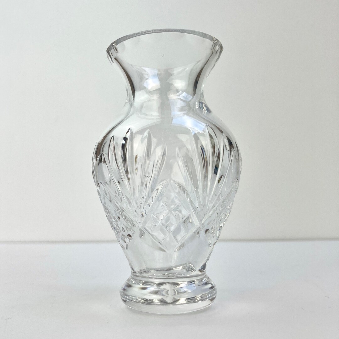 Rogaska Crystal Vase - Mini Crystal Vase Made in Slovenia, Vintage Home ...