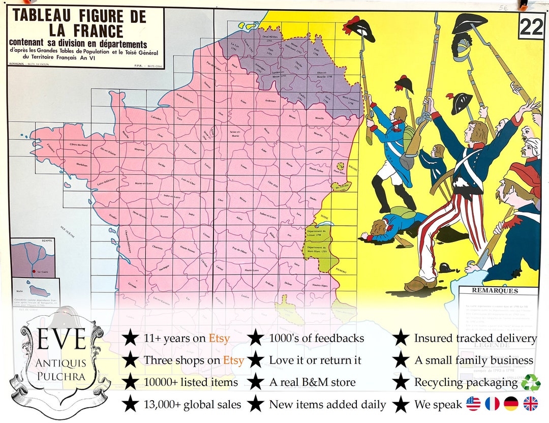 Vintage French Poster School Learning Educational Display French ...