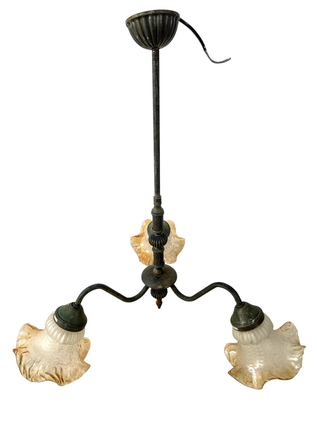 Vintage French Ornate Regency Style Hanging Pendant Light for ...