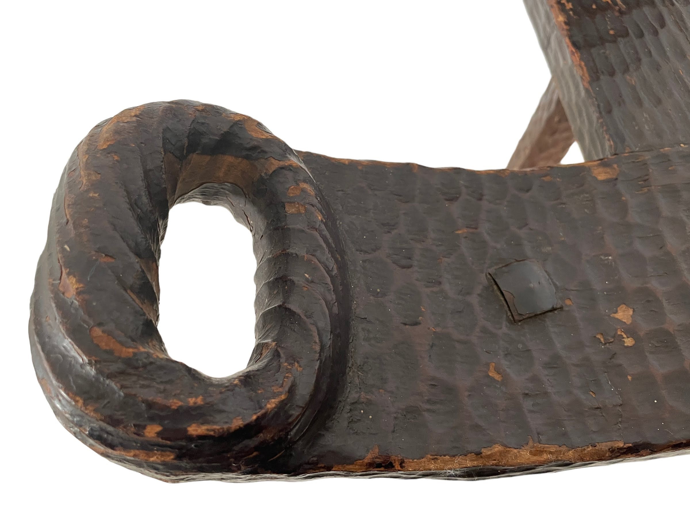 Birthing Stool Antique French Traditional Wooden Brown Small - Etsy